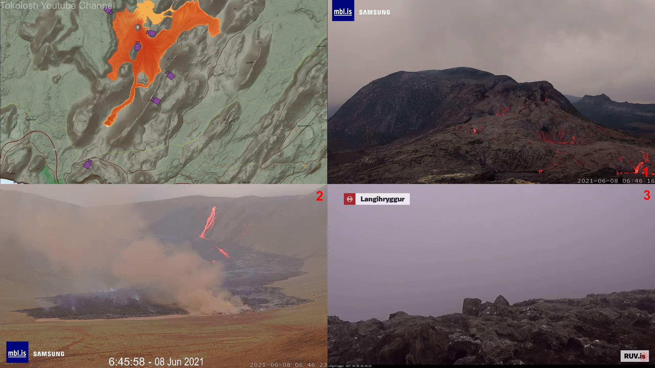 Watch The Iceland Volcano Continue To Erupt | We Love The Stars Too Fondly